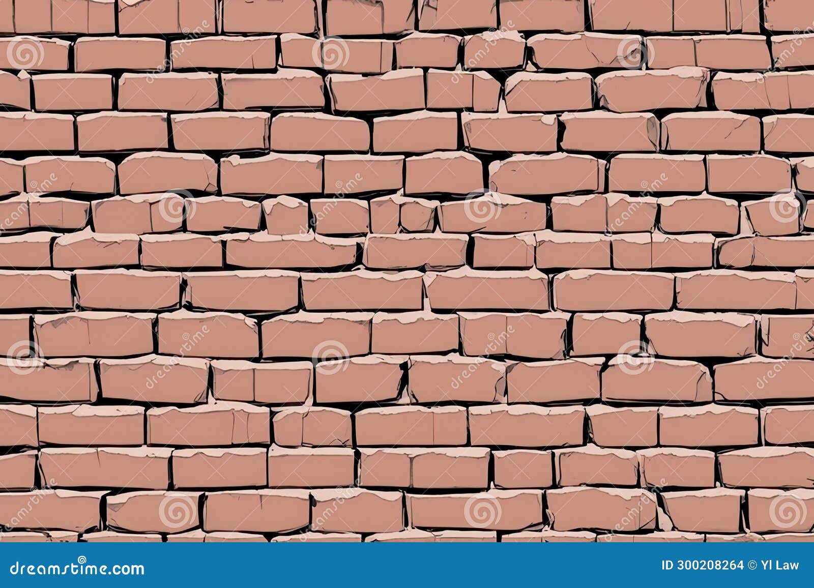 The Abstract Brick Wall Pattern, Interior Surface Design with ...