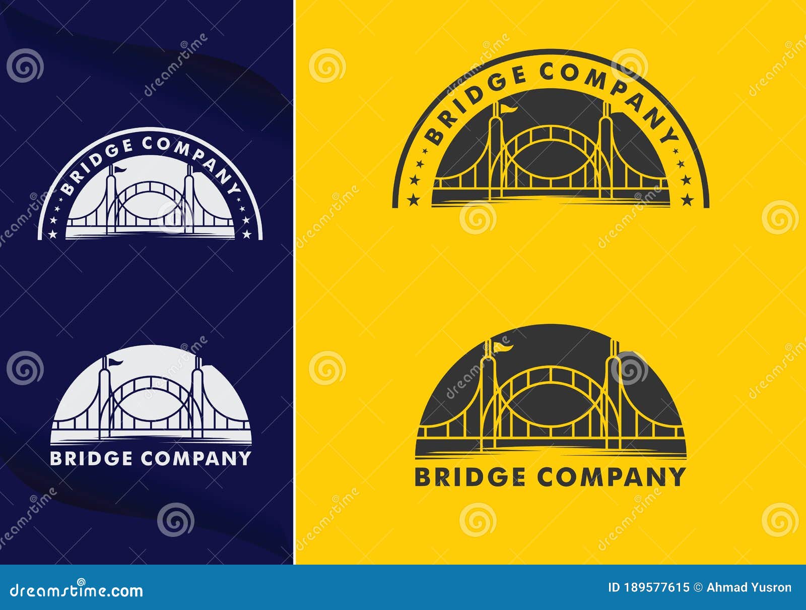 Abstract Bridge in Letter B Logo Design Template Emblem Symbol Stock ...