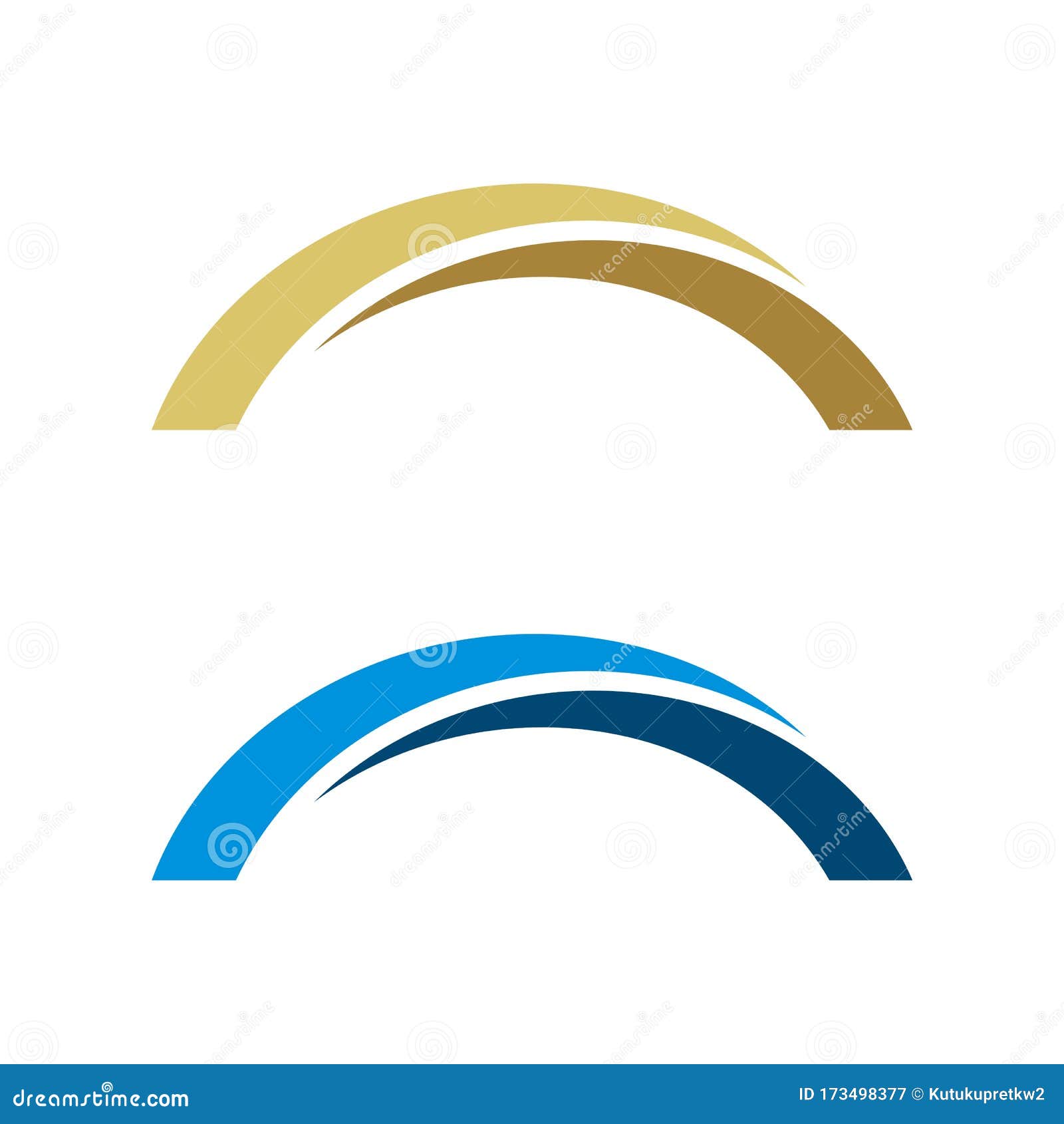 Abstract Bridge Vector Logo Template Illustration Design. Vector EPS 10 ...