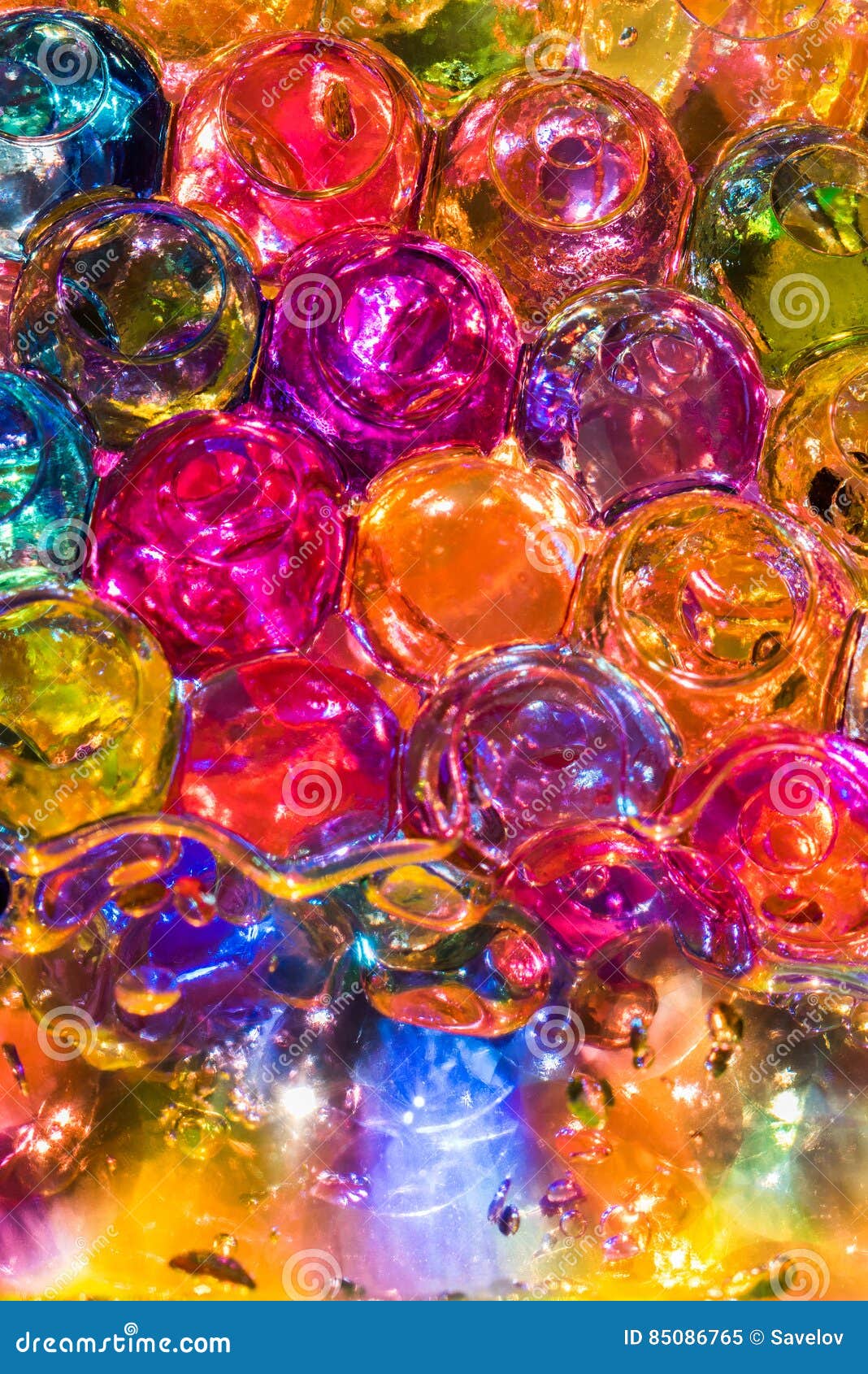 Abstract Bright Background with Colorful Balls Stock Image - Image of ...