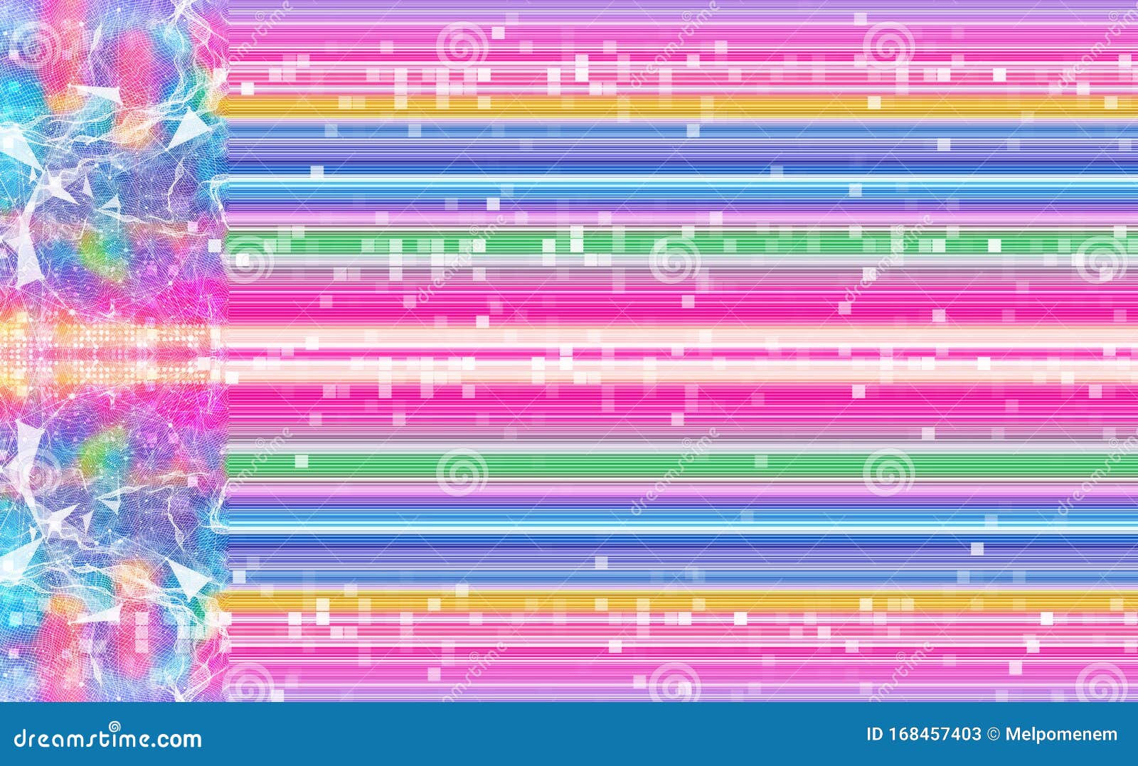 Abstract Technology Collage Background Stock Illustration ...