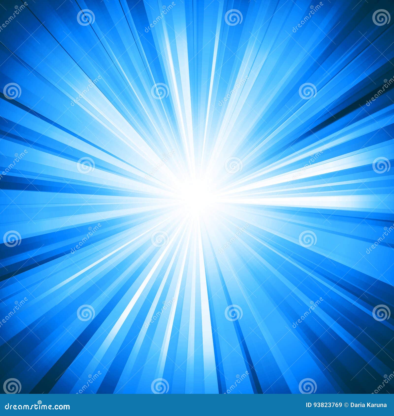 Sun Ray Emanating Burst Royalty-Free Stock Photography | CartoonDealer ...