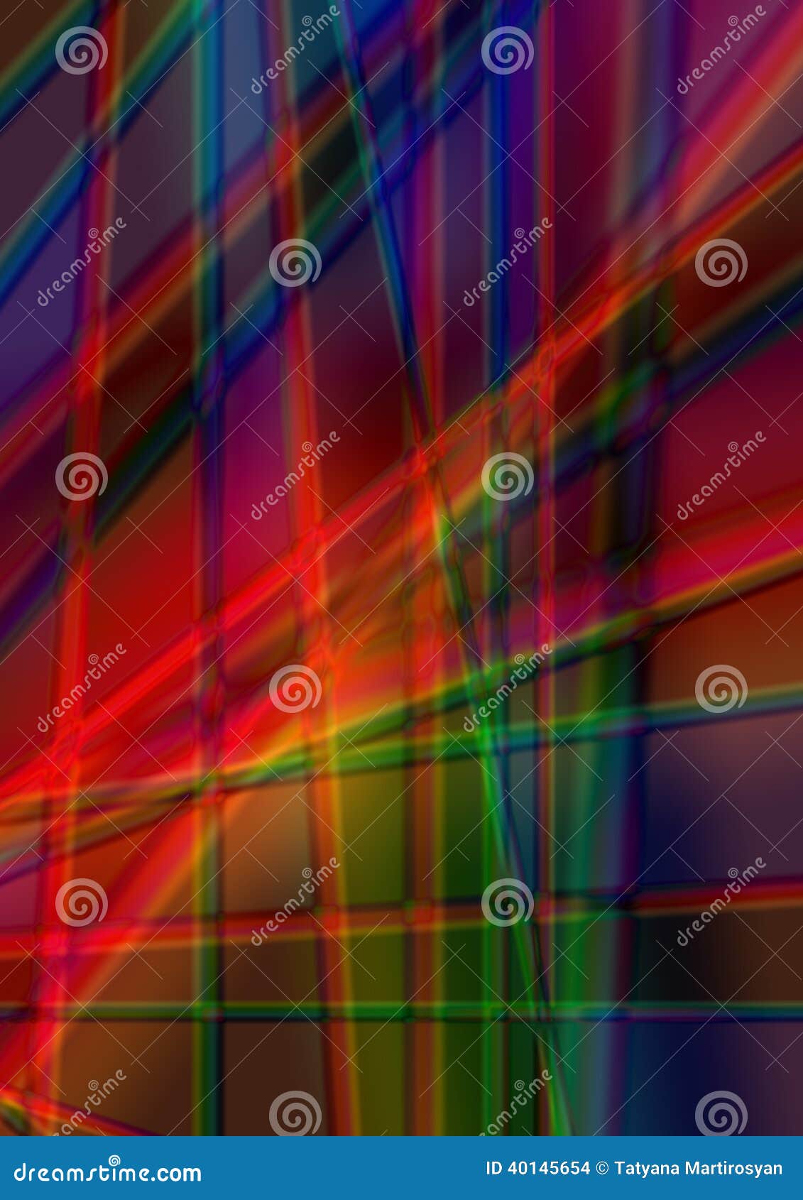 Abstract Bright Background of Radiant Colored Stripes Stock ...