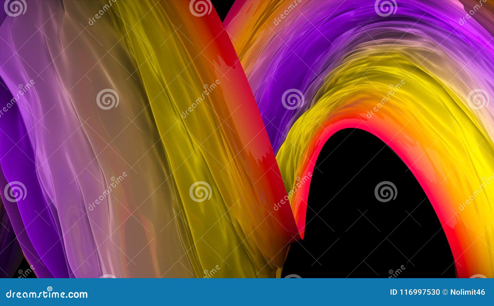 Abstract Bright Background with Visual Illusion of Smooth Effect, 3d ...