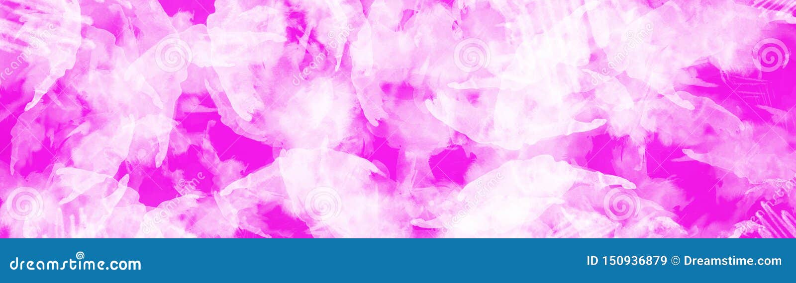 Abstract Bright Banner Background with Artistic Paint Design Stock ...