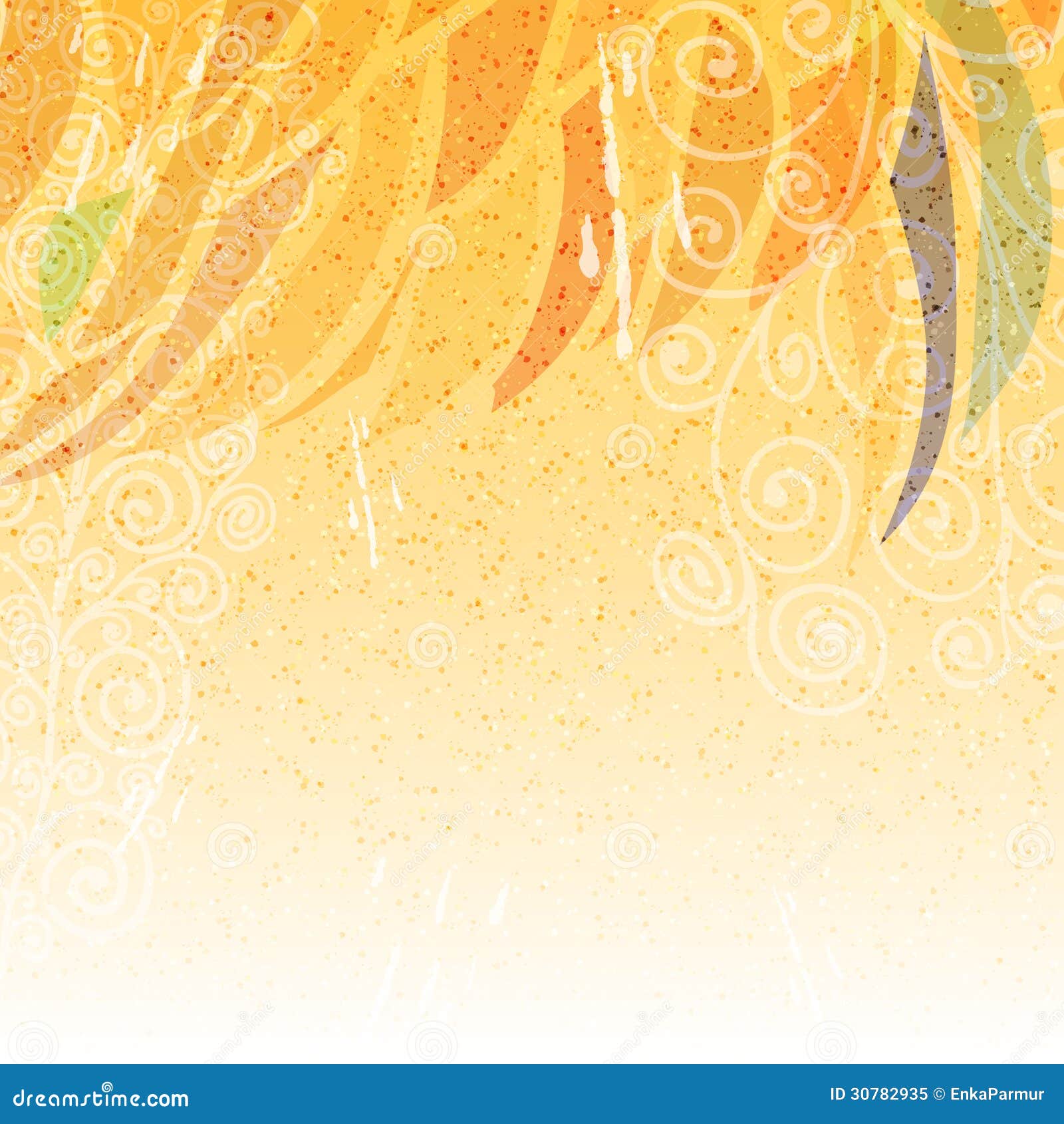 Abstract Bright Beige Floral Background Stock Vector - Illustration of ...