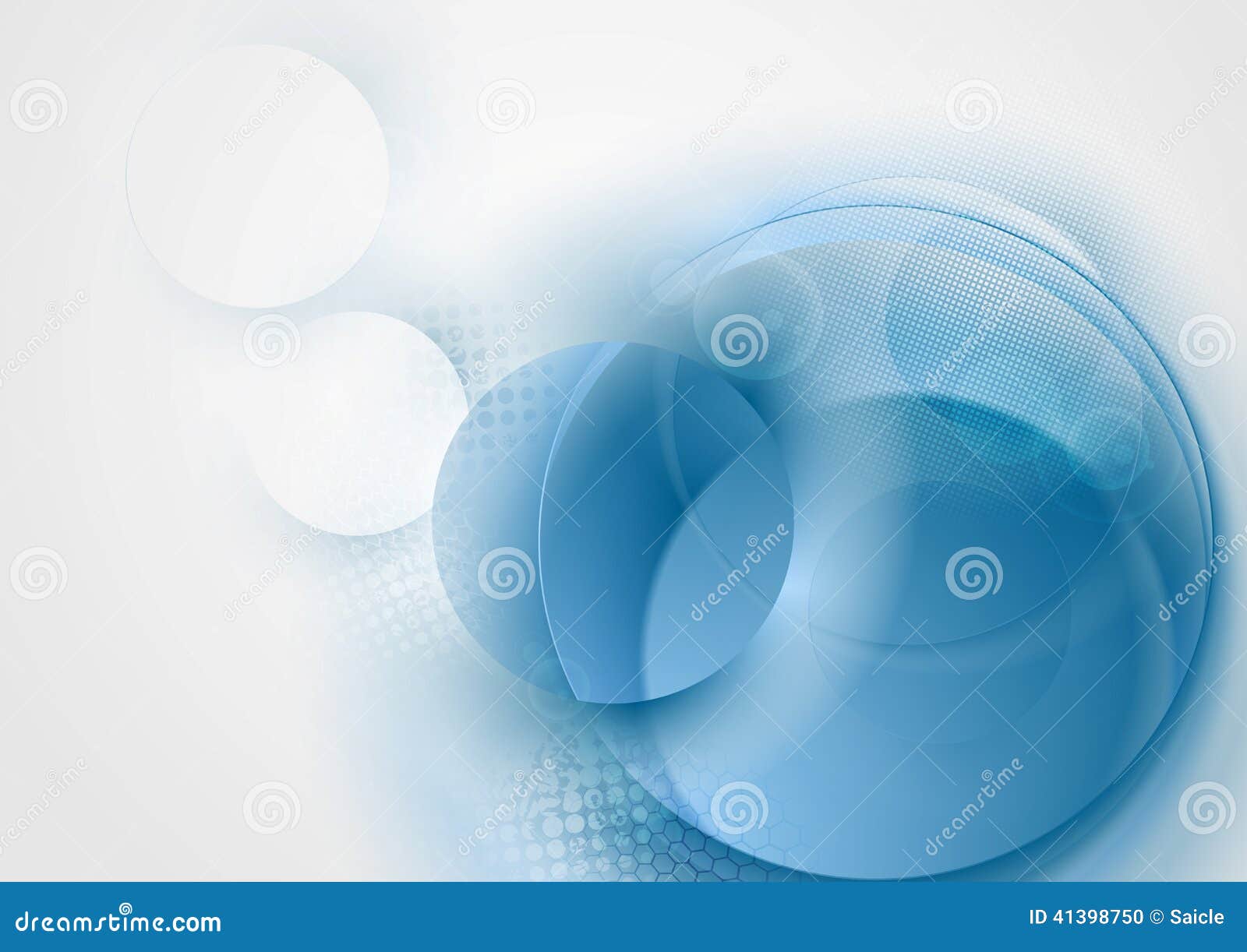 Abstract Bright Blue Background Stock Vector - Illustration of ...