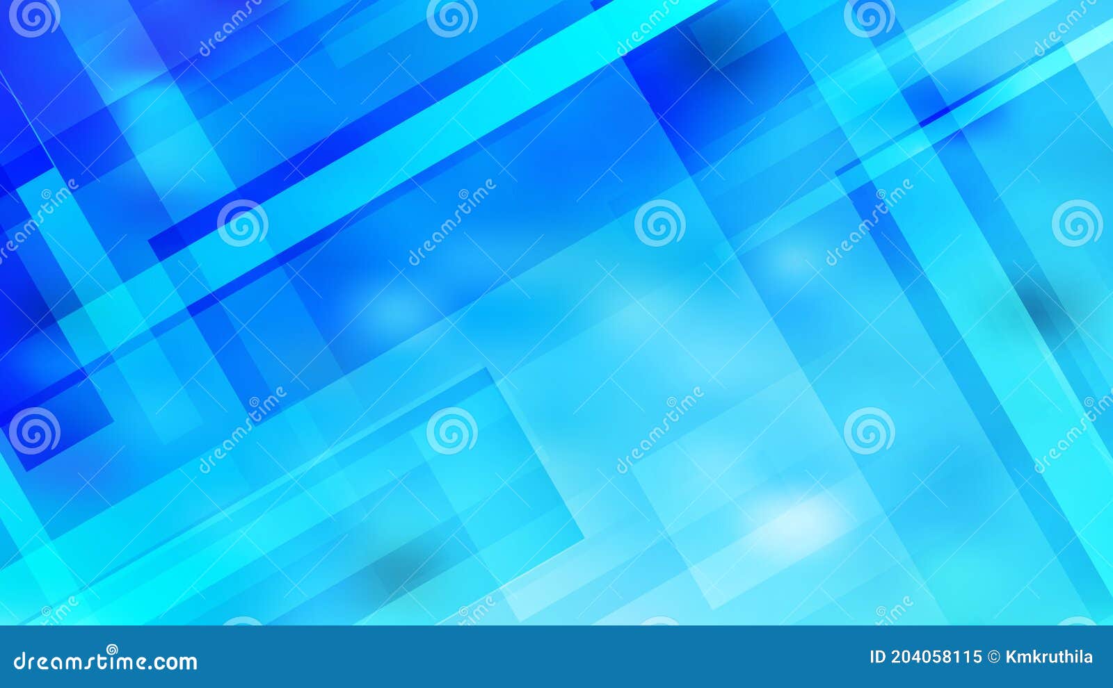 Abstract Bright Blue Geometric Background Vector Illustration Stock ...