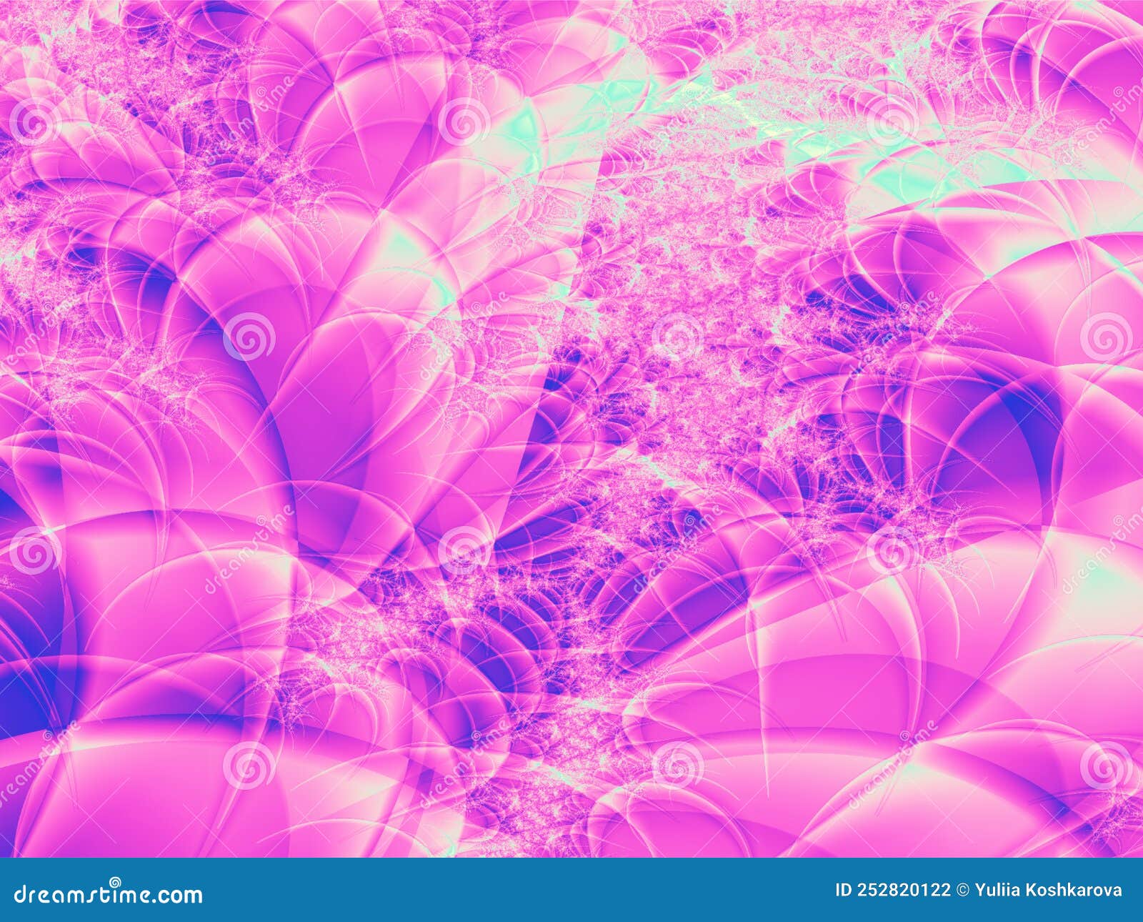 Abstract Bright Blue-pink Linear Pattern, Color Graphics, Background ...