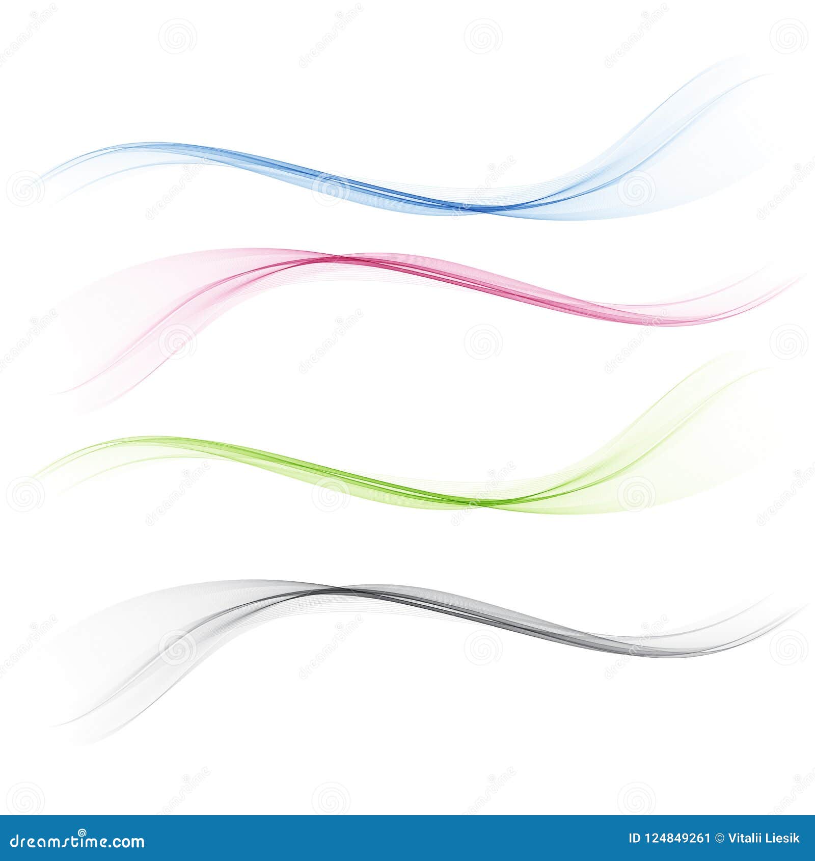 Abstract Bright Border Line Divider. Vector Illustration Eps10 Stock ...