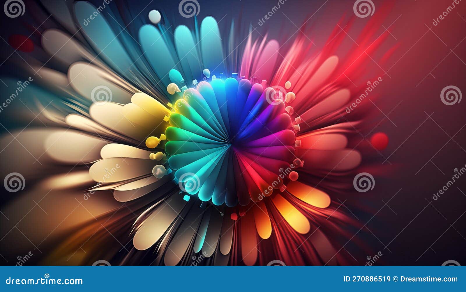 Abstract Bright Color Background. Generative AI. Stock Image - Image of ...
