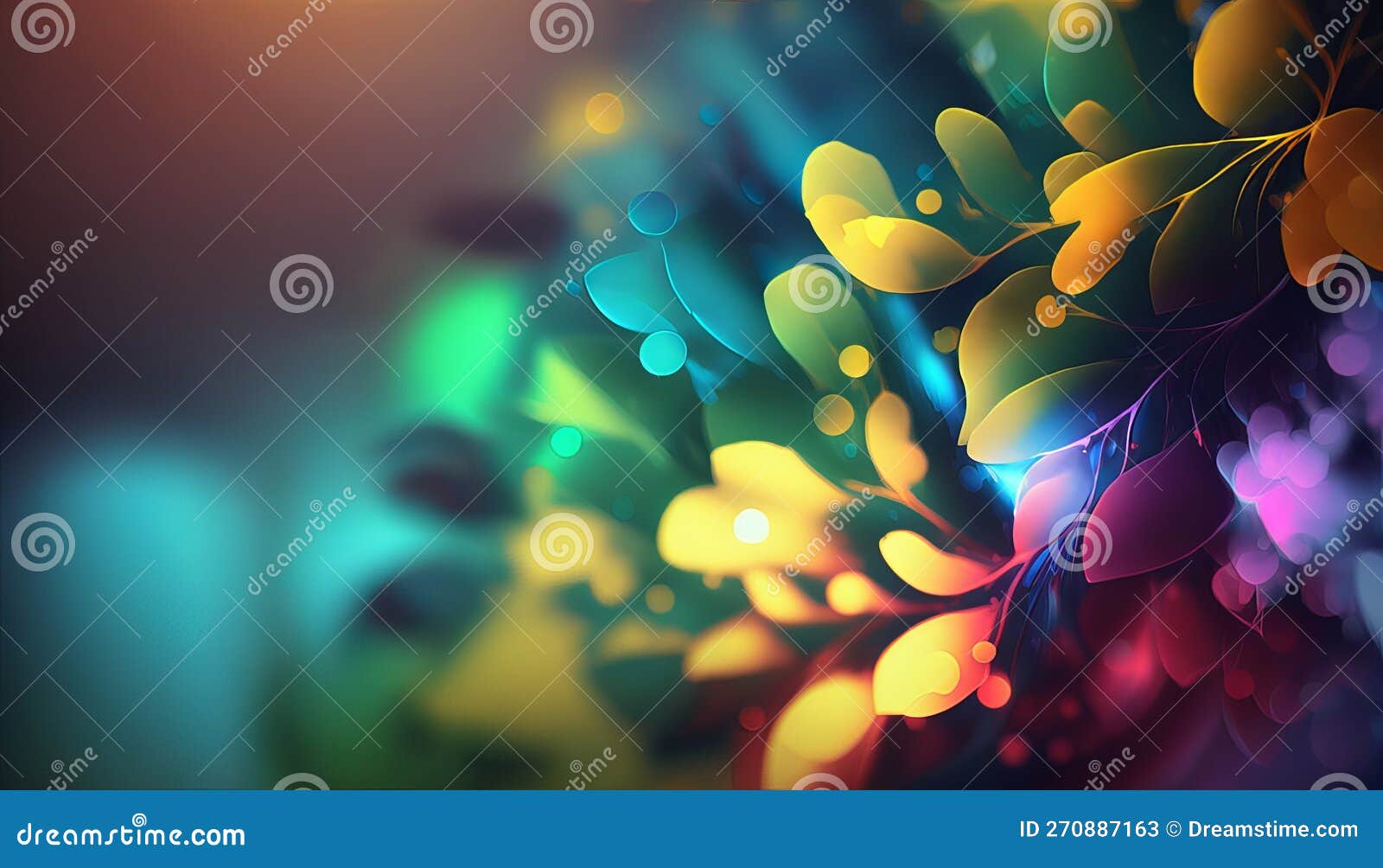 Abstract Bright Color Background. Generative AI. Stock Image - Image of ...
