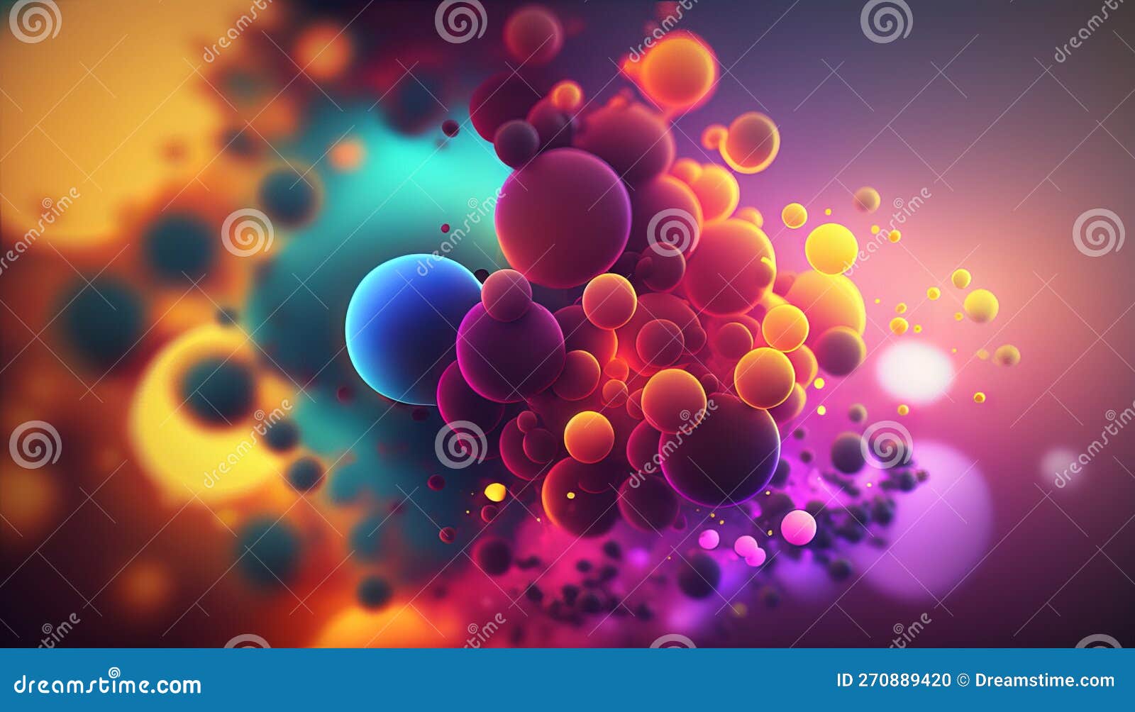Abstract Bright Color Background. Generative AI. Stock Photo - Image of ...