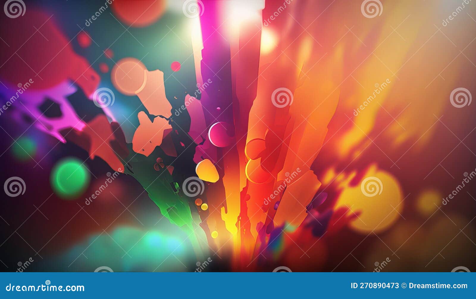 Abstract Bright Color Background. Generative AI. Stock Image - Image of ...