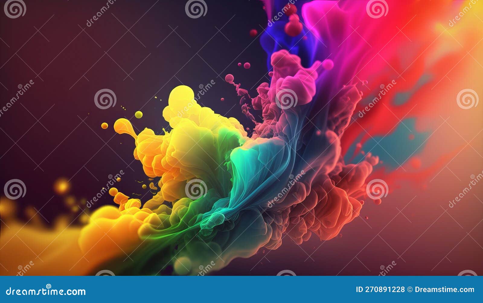 Abstract Bright Color Background. Generative AI. Stock Photo - Image of ...
