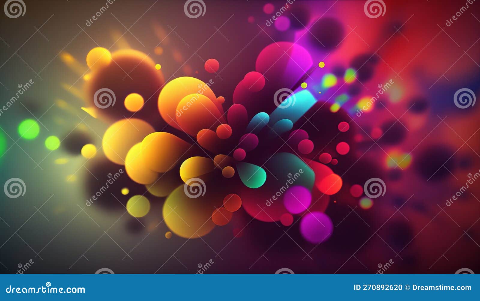 Abstract Bright Color Background. Generative AI. Stock Illustration ...