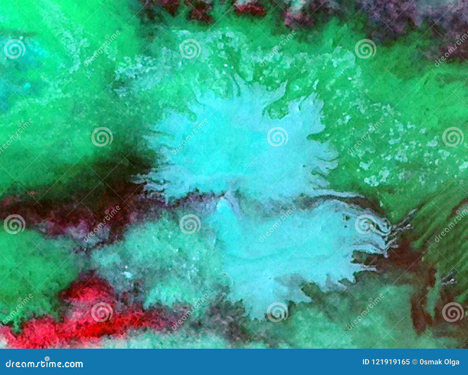 Abstract Bright Colored Decorative Background .Cosmic Pattern Handmade ...