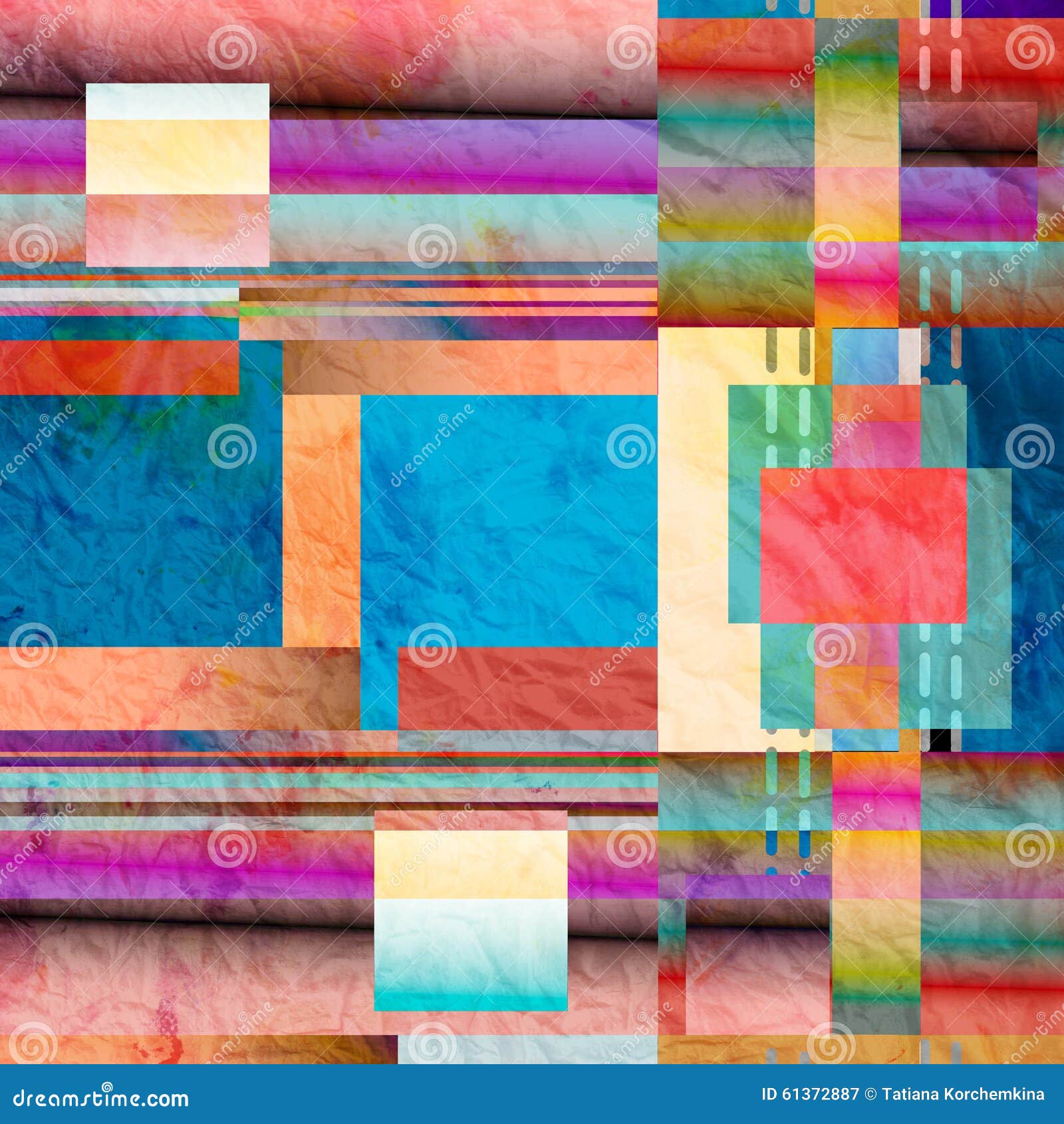 Abstract bright colorful stock illustration. Illustration of building ...