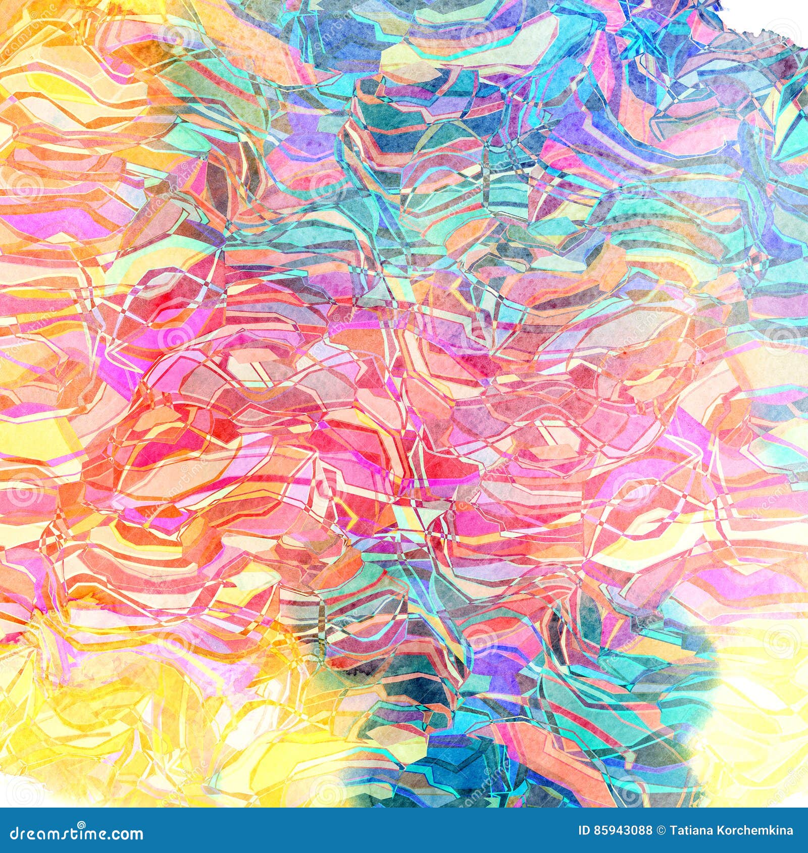 Abstract Bright Colorful Elements Stock Illustration - Illustration of ...