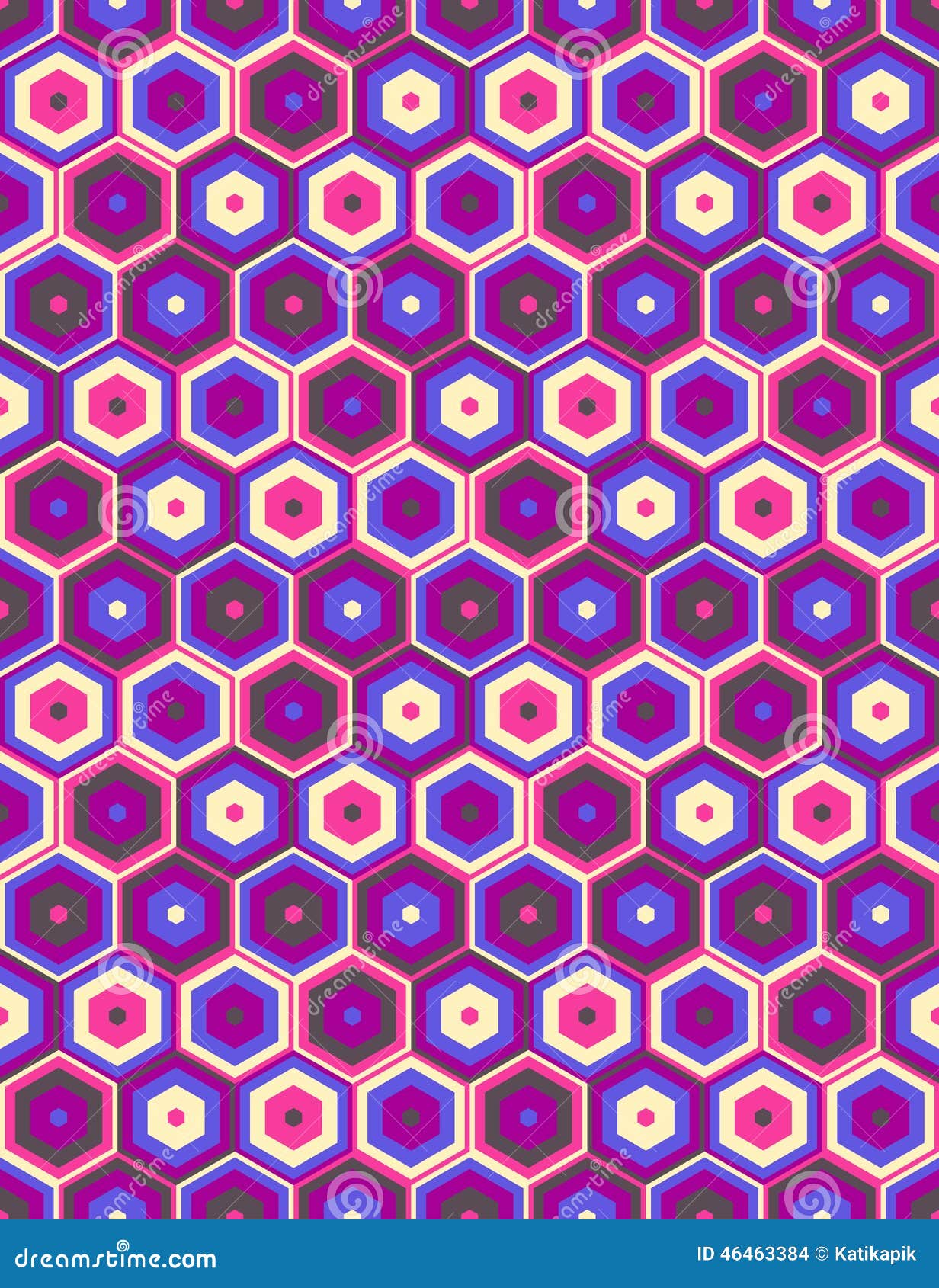 Abstract Bright Colorful Seamless Pattern. Vector Stock Vector ...