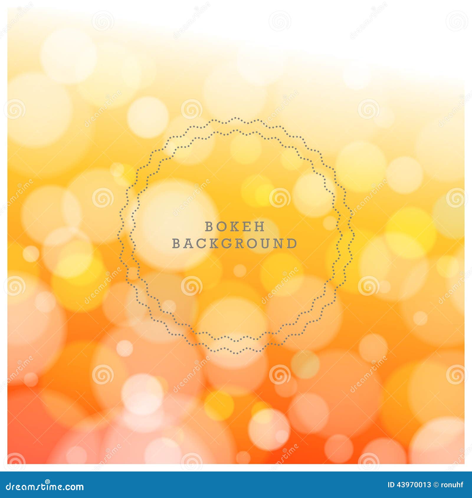 Abstract Bright and Colorful Summer Bokeh Style Background. Stock ...