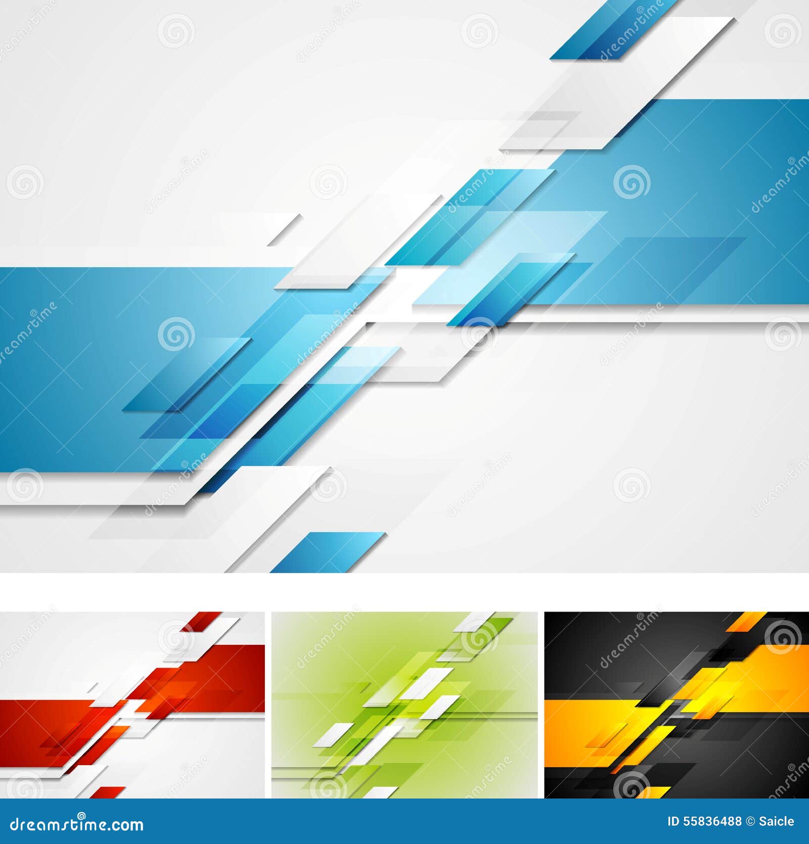 Abstract Bright Corporate Tech Background Stock Vector - Illustration ...