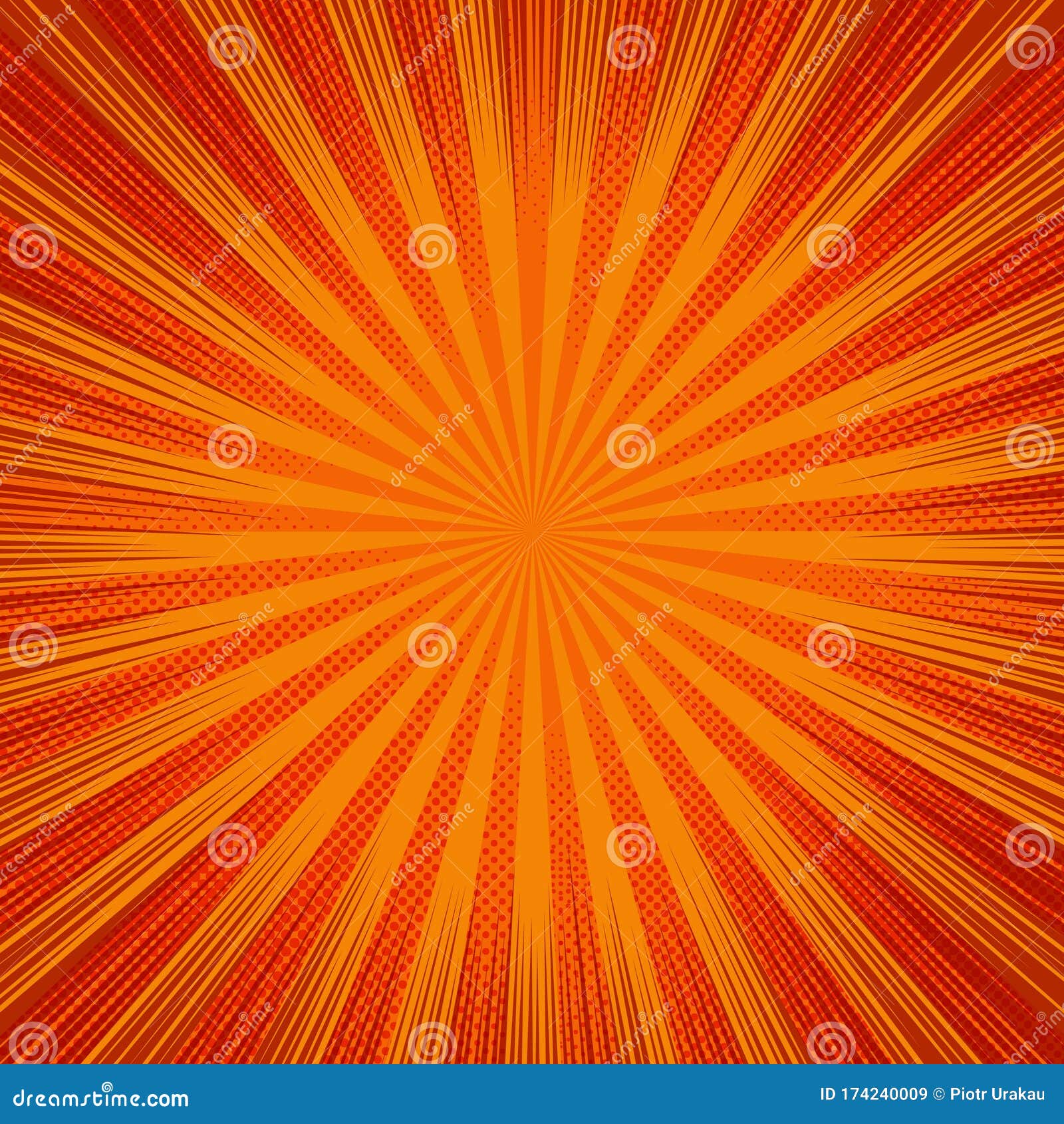 Explosive Comic Comics Effect Splash Background Illustration Royalty ...