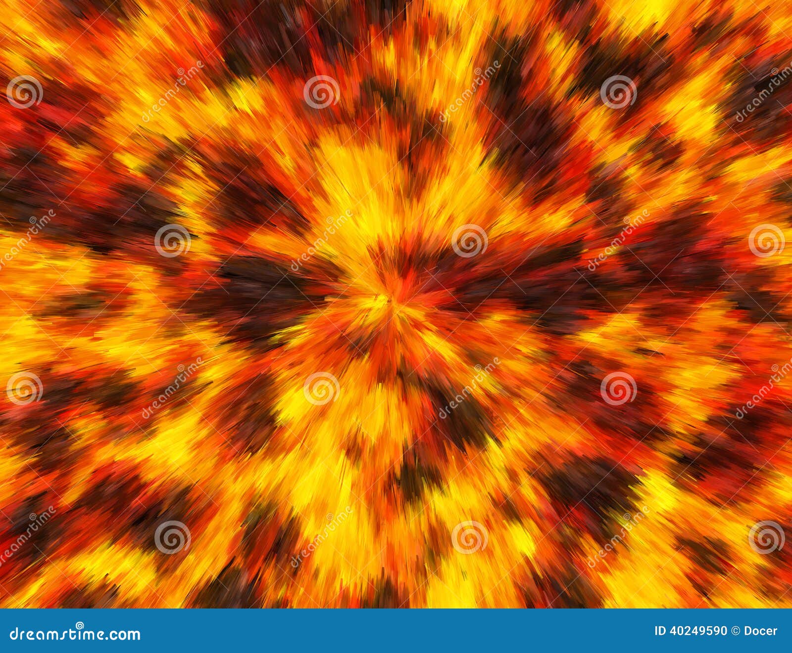 Abstract Bright Fire Burst Backgrounds. Painted Pattern Stock ...