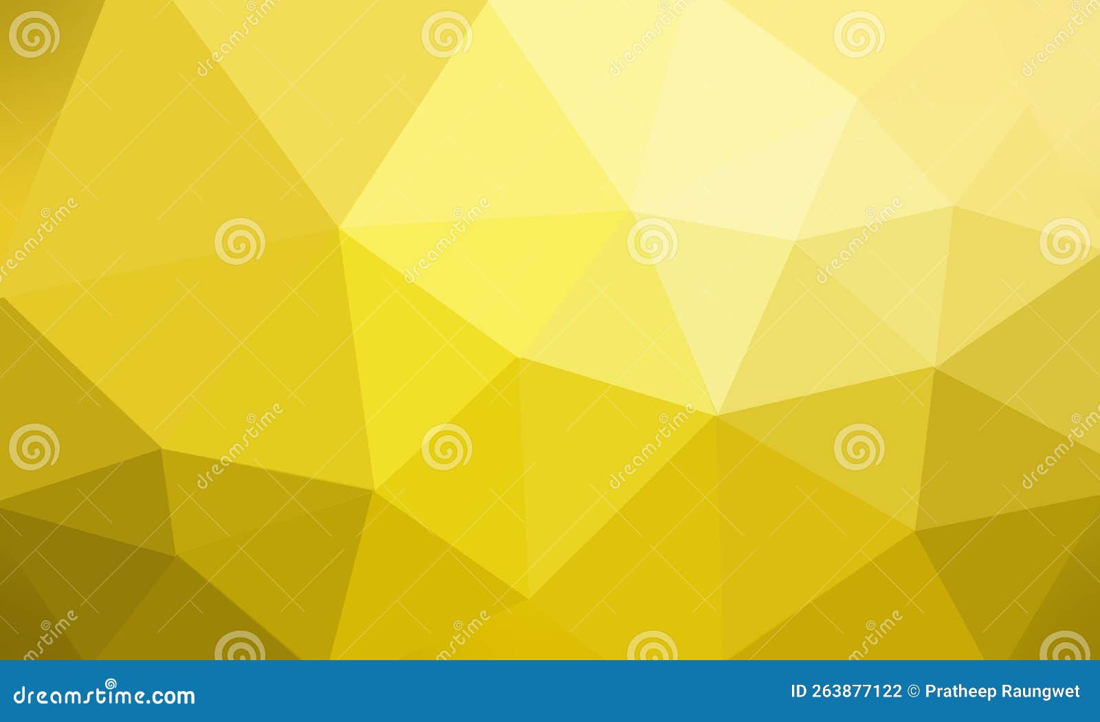 Abstract Bright Golden Geometric Triangle Gradient Background for ...