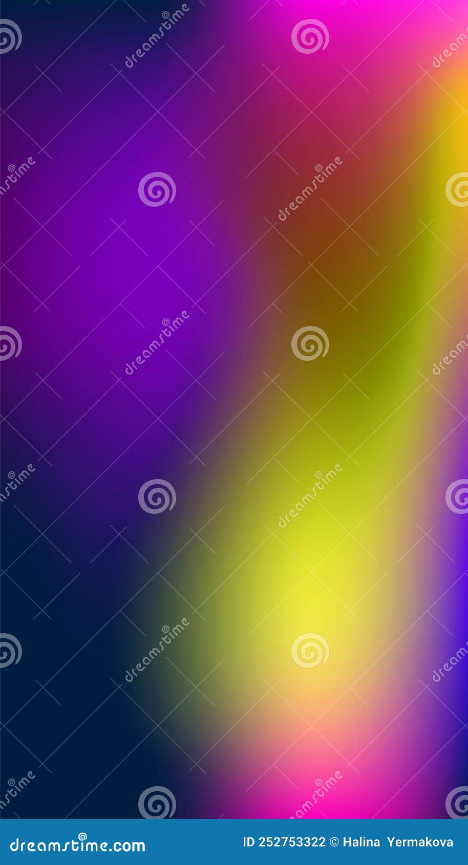 Abstract Bright Gradient Background. Creative Modern Vector ...