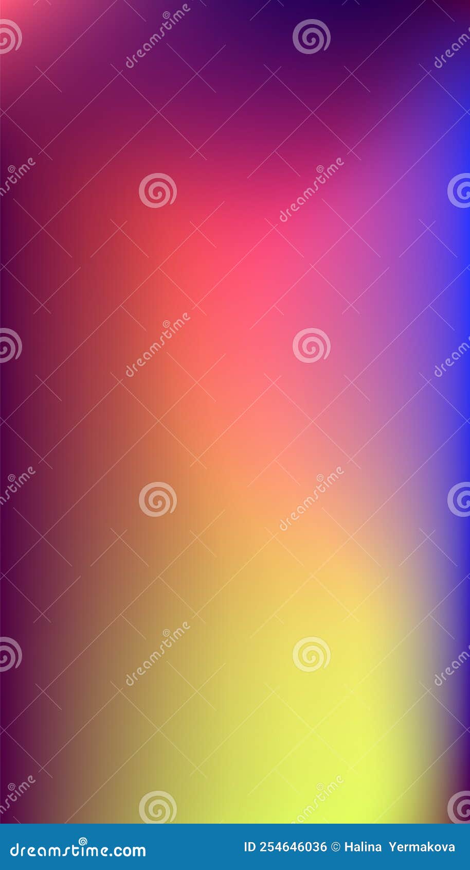 Abstract Bright Gradient Background. Creative Modern Vector ...