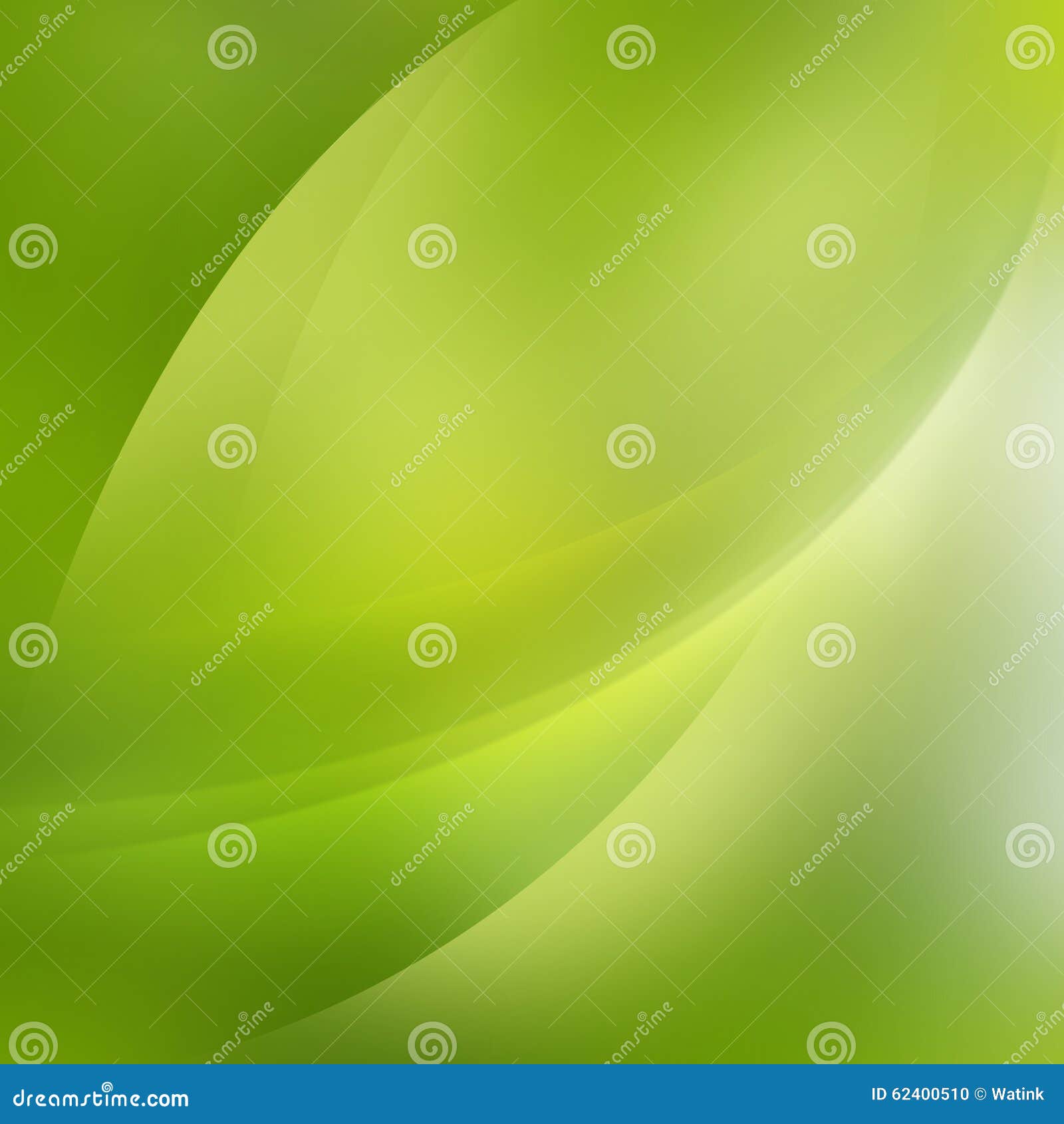 Abstract Bright Green Curve Background Stock Illustration ...