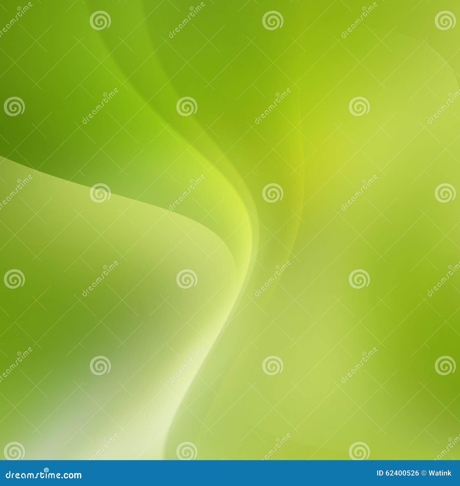 Abstract Bright Green Curve Background Stock Illustration ...