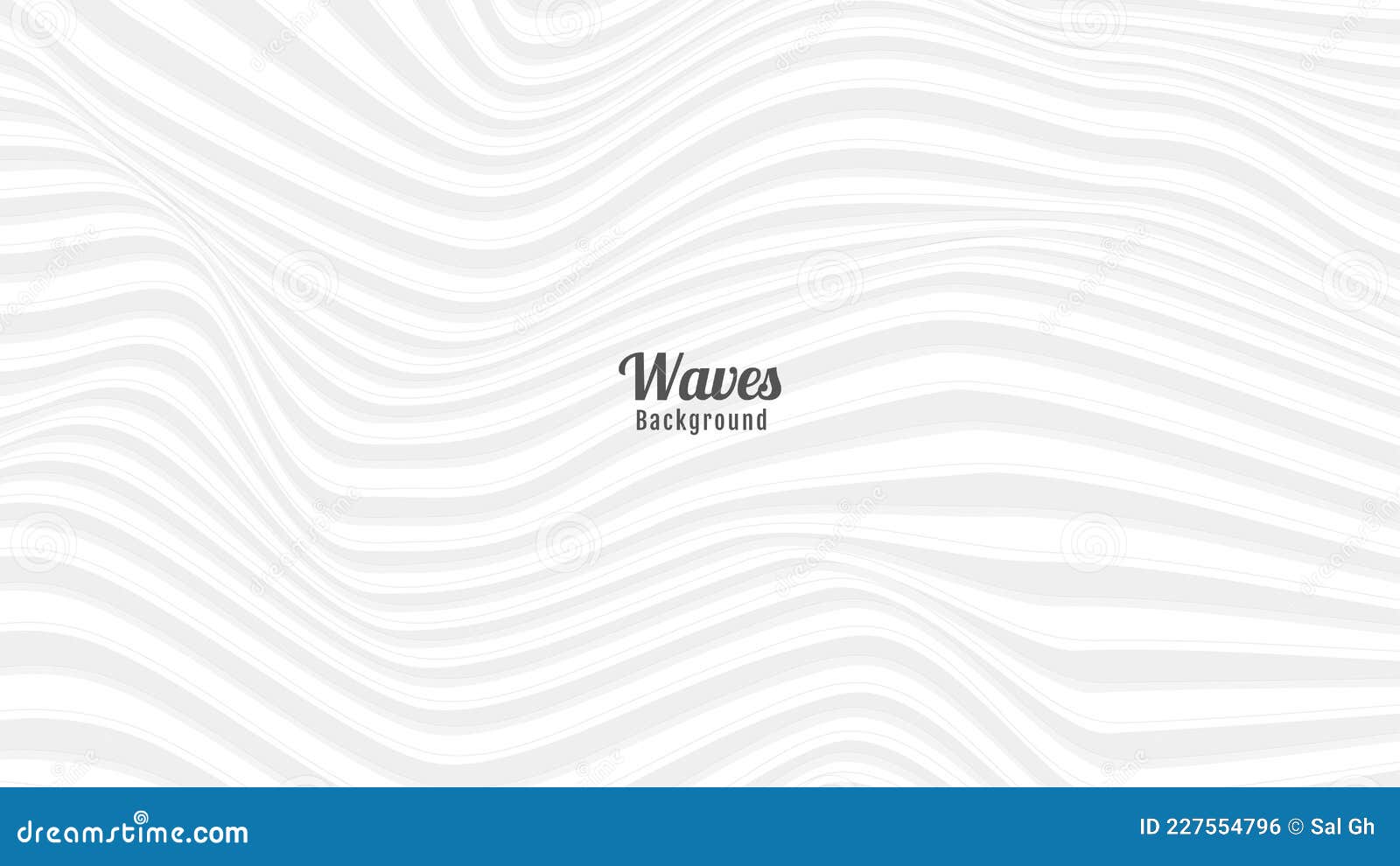 Abstract Bright Grey and White Waves Background Design Stock Vector ...
