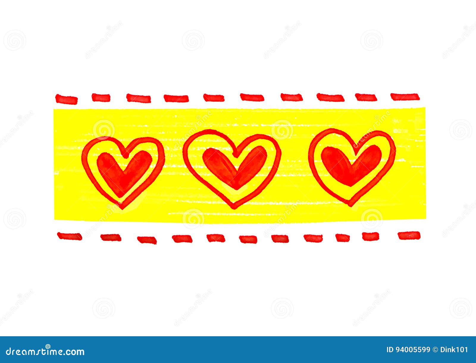 Abstract Bright Hearts Pattern Stock Illustration - Illustration of ...