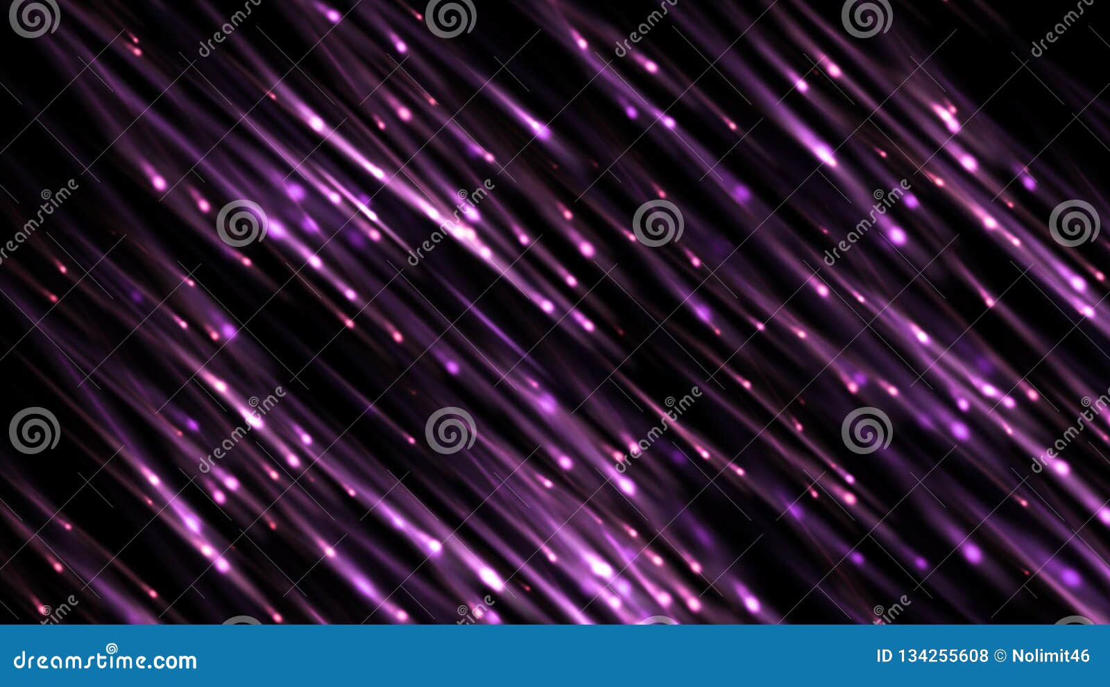 Abstract Bright Incident Rays Background As Flying Particles, 3d Render ...