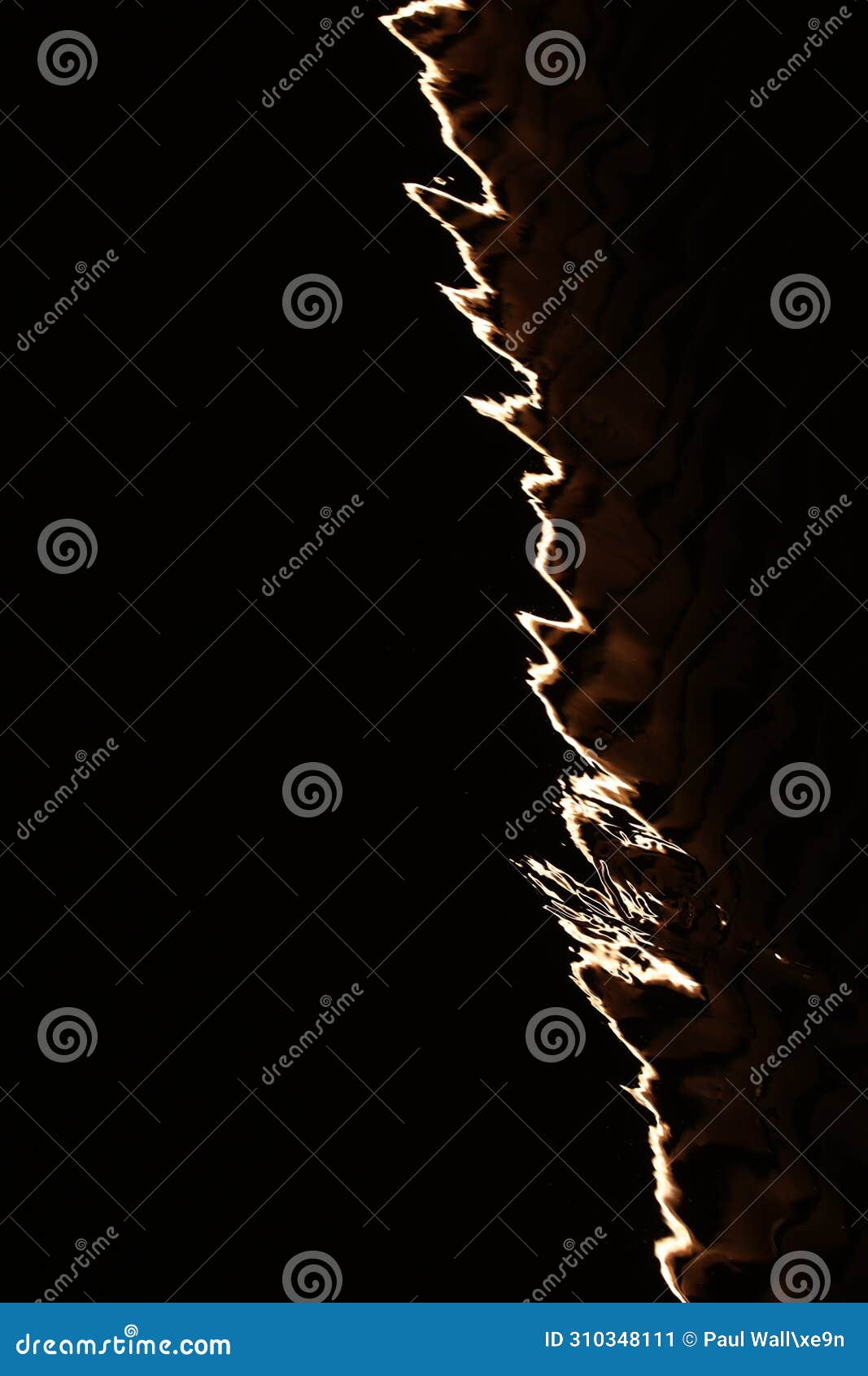 Abstract Bright Light Reflection on Water Surface. Stock Image - Image ...