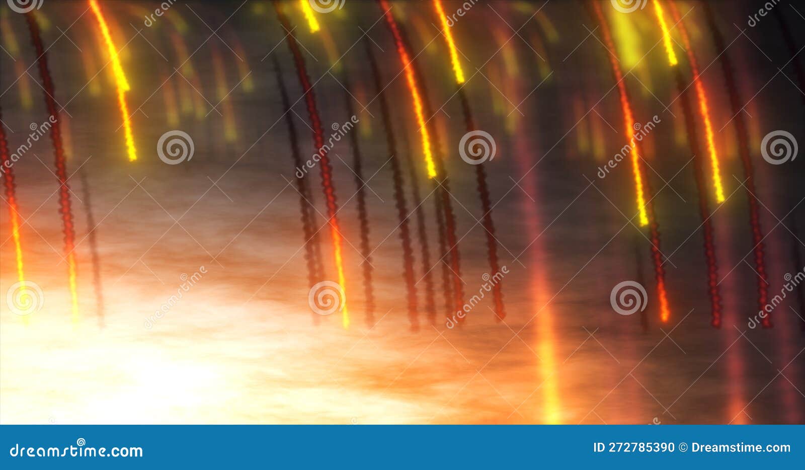 Abstract Bright Meteors Burning Falling from the Sky, Meteorites ...