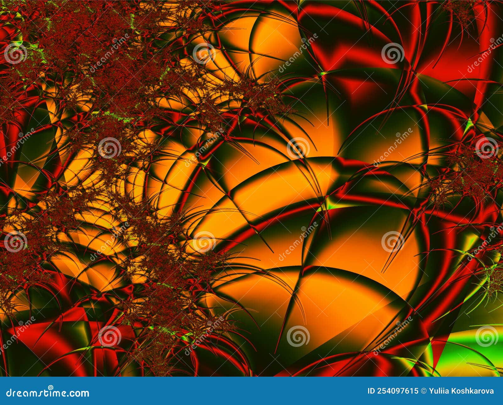 Abstract Bright Orange Red Linear Pattern, Color Graphics, Background ...