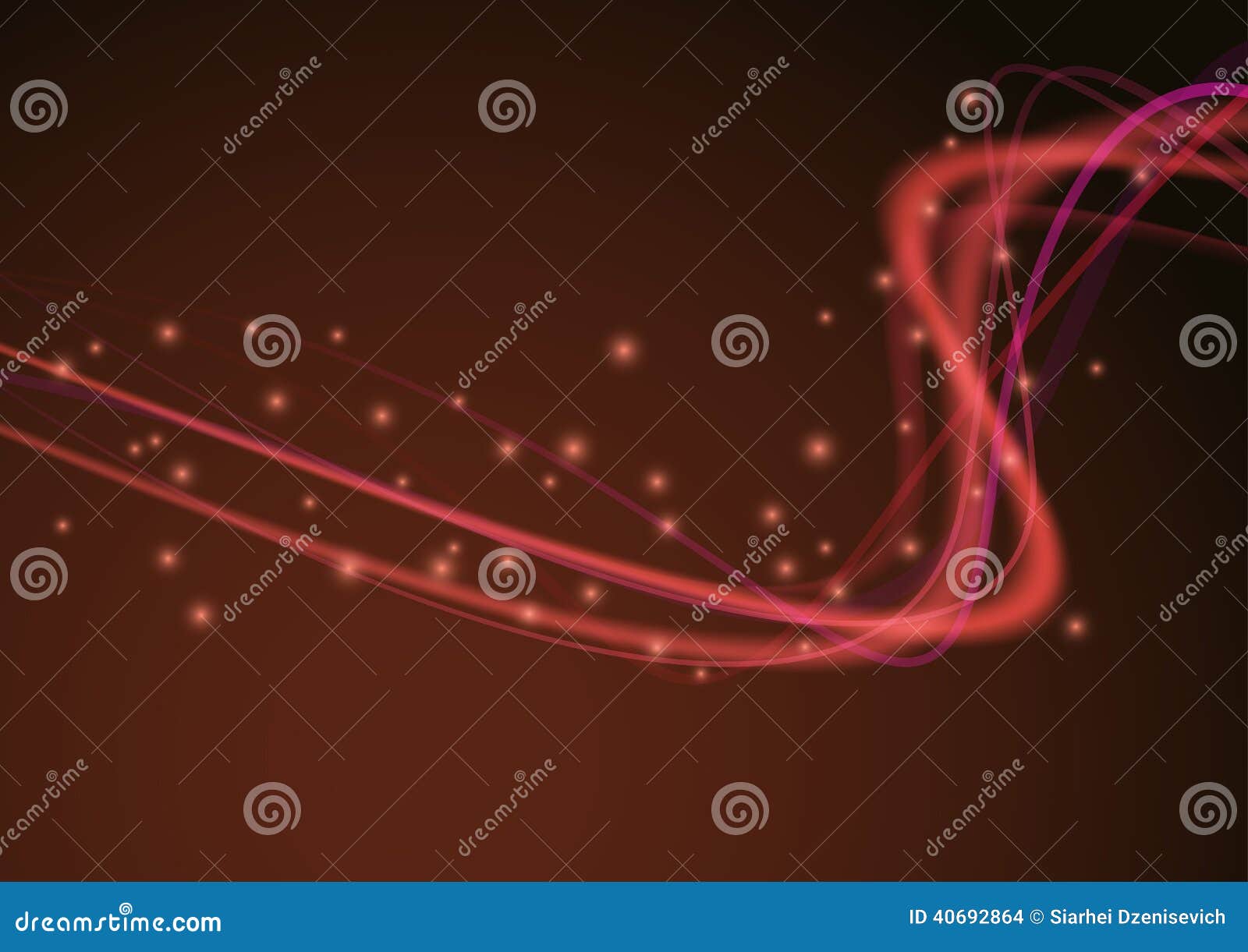 Abstract Bright Red Connection Lines Background Stock Vector ...