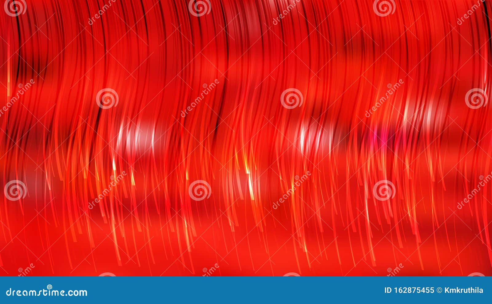 Abstract Bright Red Vertical Wave Striped Lines Background Vector ...