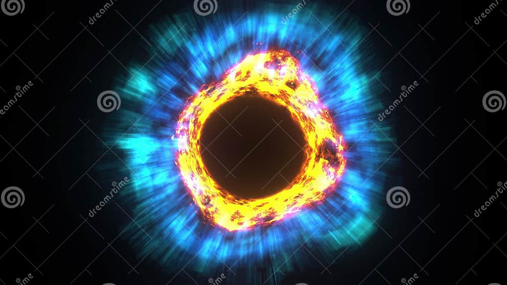 Abstract bright Shockwave stock illustration. Illustration of glow ...