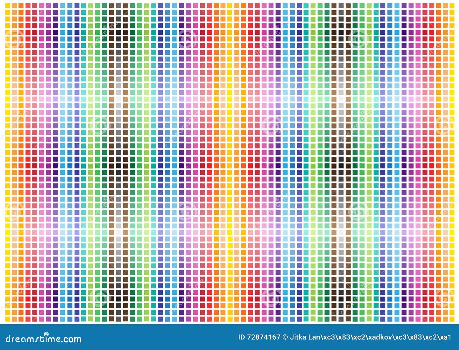 Abstract Bright Squares Background Stock Vector - Illustration of ...