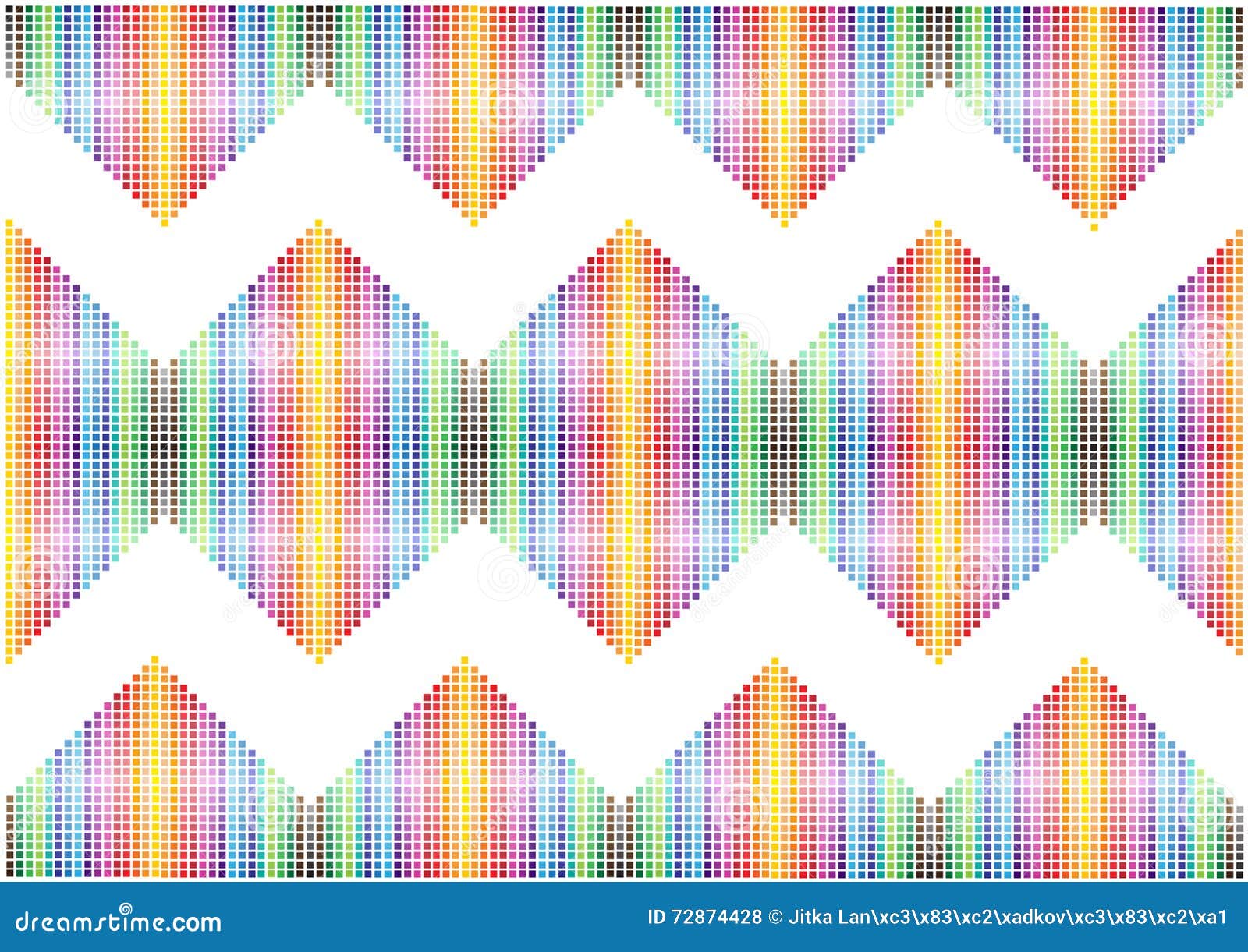 Abstract Bright Squares Background Stock Illustration - Illustration of ...