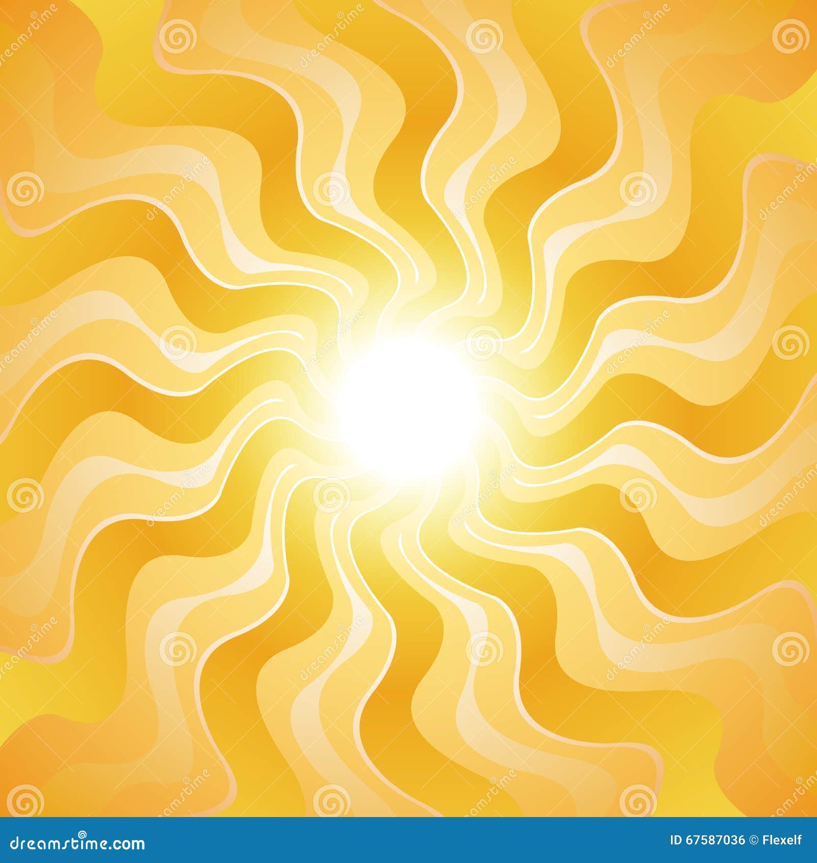 Abstract bright sun stock vector. Illustration of curve - 67587036