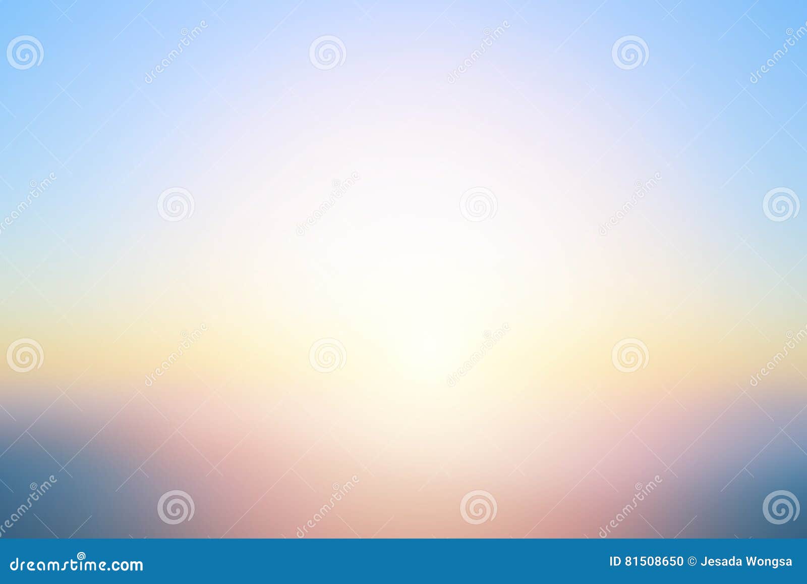 Abstract Bright Sunset with De Focused Sun Lights Blurred Background ...