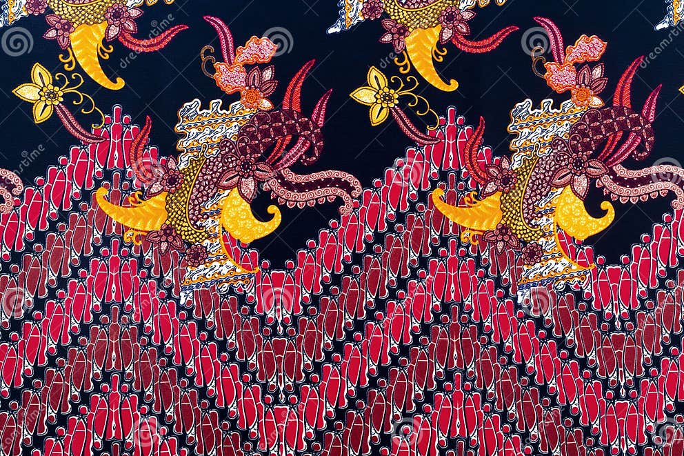 Abstract Bright Textile in Batik S0 Stock Image - Image of cloth, quilt ...