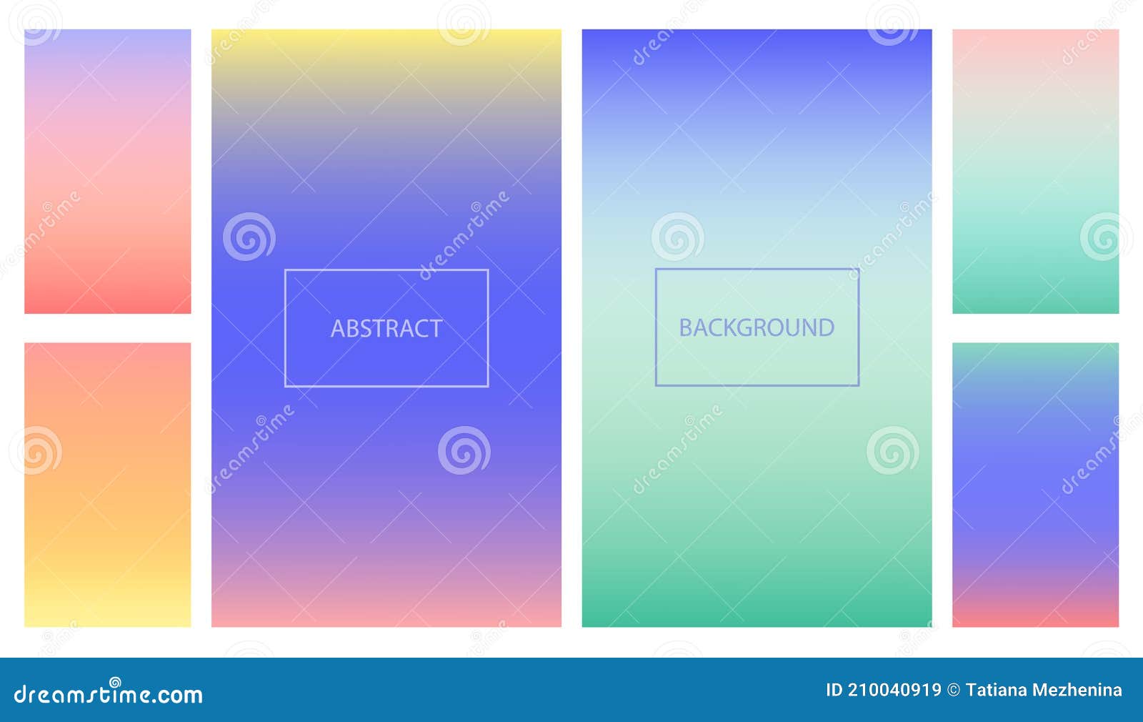 Abstract Bright Vibrant Gradient for Ui Background Stock Vector ...