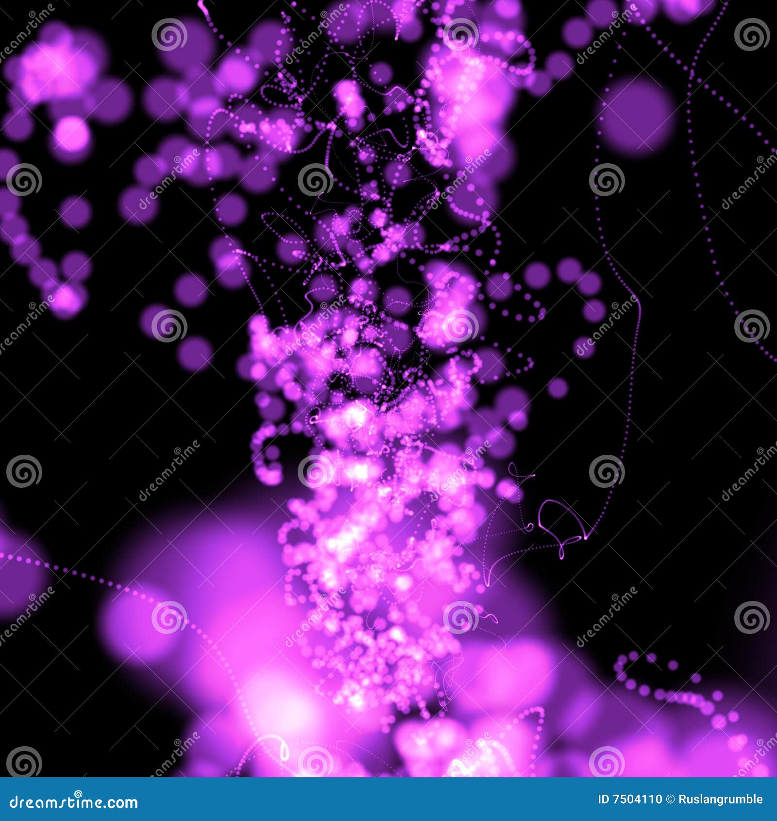 Abstract Bright Violet Blurry Dots Stock Illustration - Illustration of ...