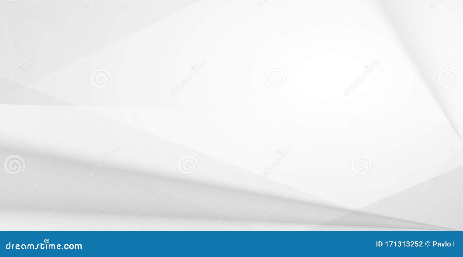 Abstract Bright White Light Gradient Background, Shine Geometric Modern ...